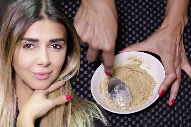 ماسك الحلبة والخميرة لنفخ الخدود وشد الوجه | مجلة الجميلة